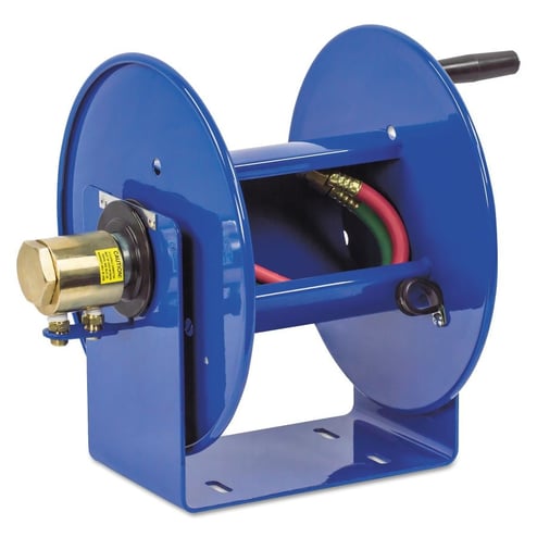 100W Series Welding Hand Crank Twin Line Hose Reel Used With 100 ft ...