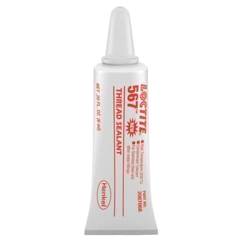 LOCTITE 567 THREAD SEALANT WITH PTFE 6 ML TUBE | Roc