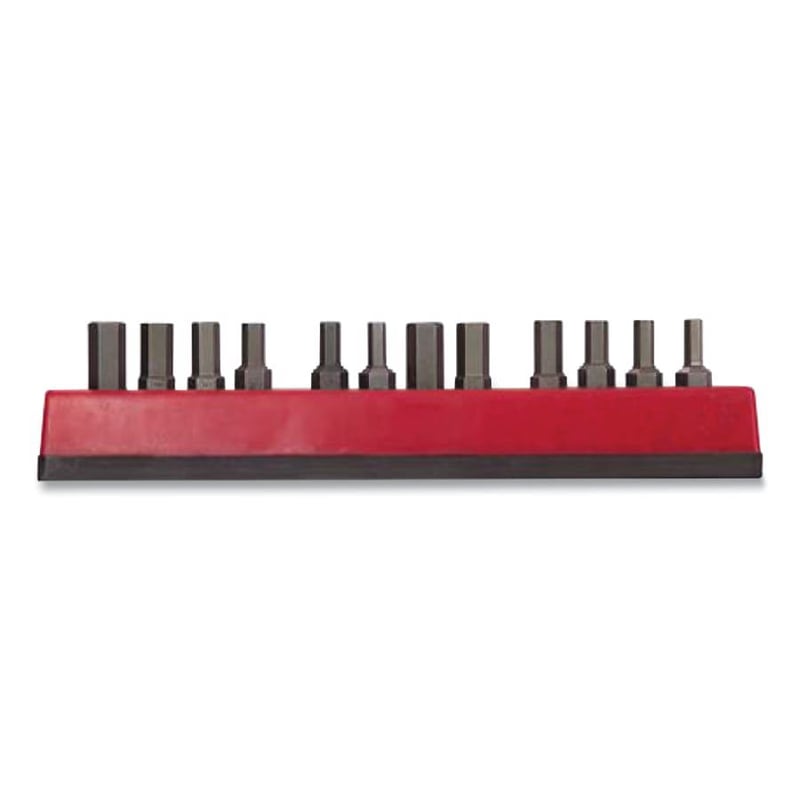 12-Pc Insert Bit Set SAE Hex and Tamper Hex | Larrol Supply Inc.