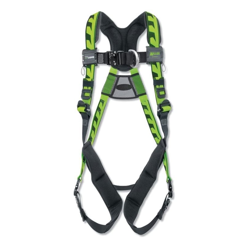 AirCoreâ„¢ Full-Body Harness Steel Front D-Ring Universal Quick-Connect ...