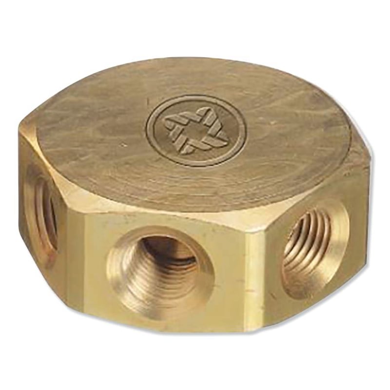 Manifold Block Brass | Larrol Supply Inc.