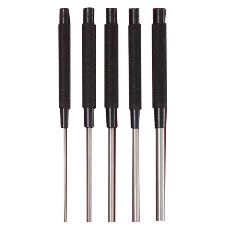 Drive Pin Punch Sets 5 Piece Round English Plain Box | Larrol Supply Inc.