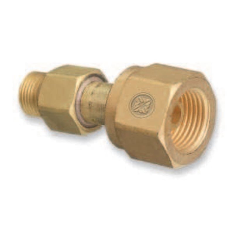 Brass Cylinder Adaptor CGA-300 Commercial Acetylene To CGA-200 "MC ...