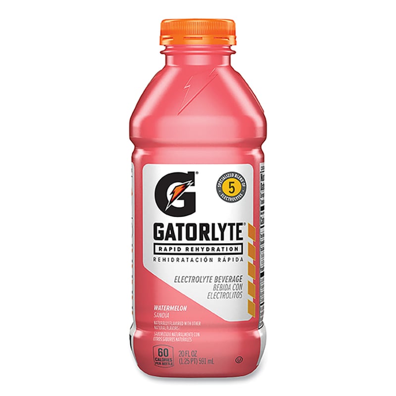 Gatorlyte? Electrolyte Beverage Watermelon 20 oz 12 ct | Larrol Supply Inc.