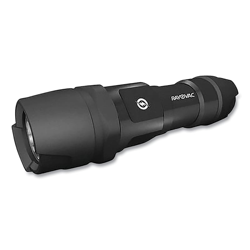 LED Virtually Indestructible Flashlight 3 AAA 30 to 300 Lumens Black ...