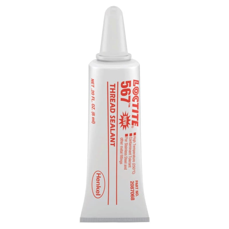 LOCTITE 567 THREAD SEALANT WITH PTFE 6 ML TUBE | Roc