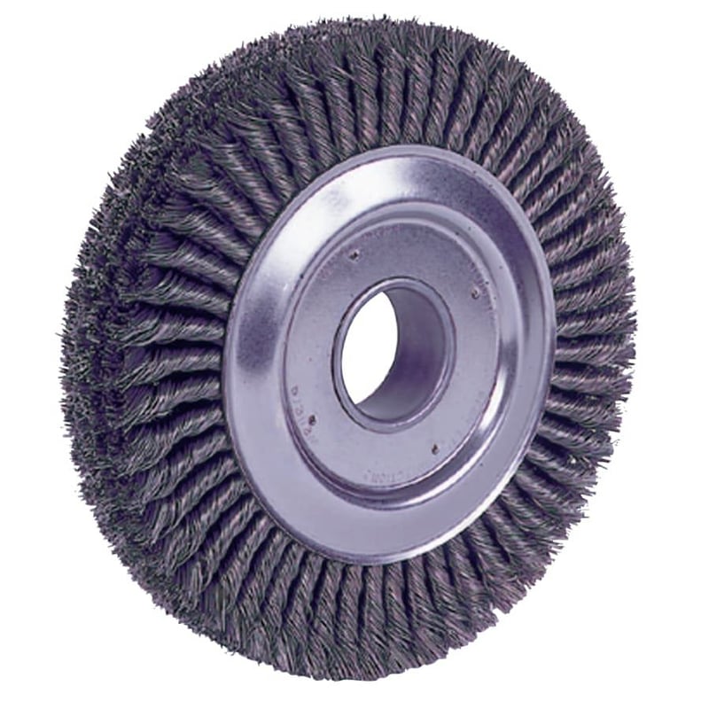 Cable Twist Knot Wire Wheel 10 in Diameter | Larrol Supply Inc.