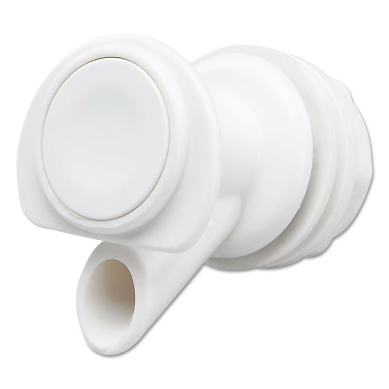 SPIGOT WHITE PLASTIC | Larrol Supply Inc.