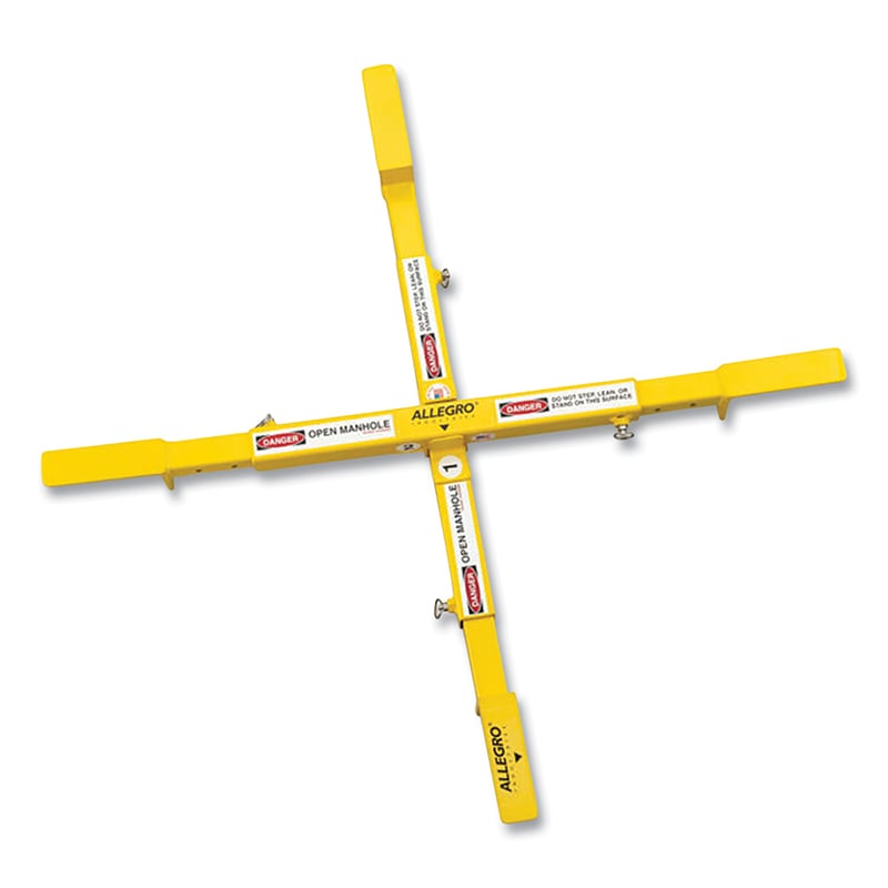 Adjustable Manhole Safety Cross, Large, Fits 26 in, 30 in, 36 in ...
