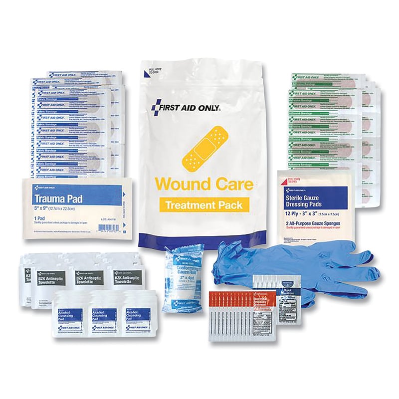 Wound Care Treatment Pack Plastic Bag | Larrol Supply Inc.