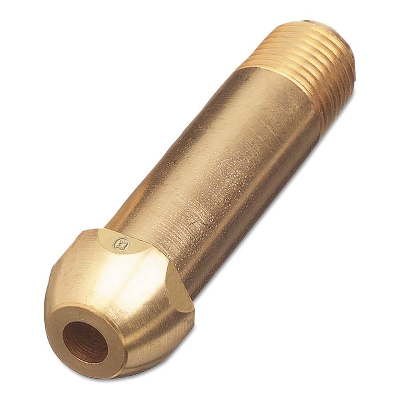 Regulator Inlet Nipples 4" Brass CGA-580; CGA-510; CGA-590 | Larrol ...