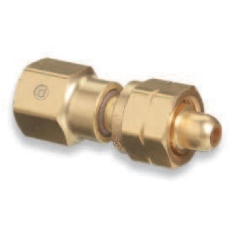 Brass Cylinder Adaptors From CGA-555 Propane (LqW) To CGA-580 Nitrogen ...