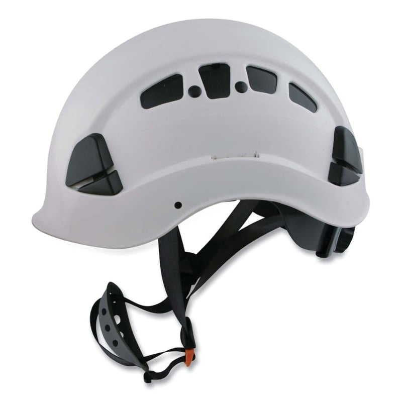 CH-400V Climbing Style Vented Hard Hat 6 pt Rapid Dial White | Larrol ...