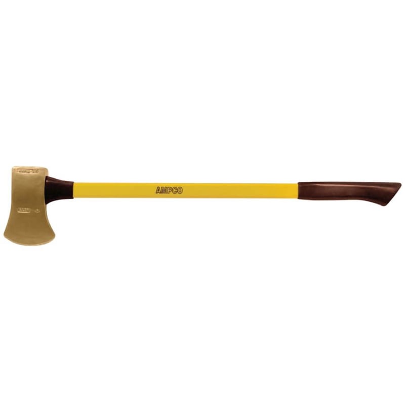 Flat Head Axes, 6 lb Head, 5 in Cut, Fiberglass Handle | Larrol Supply Inc.