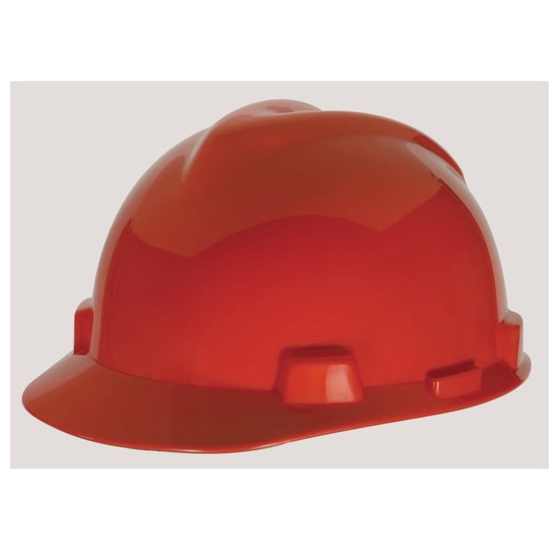 V-Gard 500 Protective Caps 4 Point Fas-Trac Red | Larrol Supply Inc.